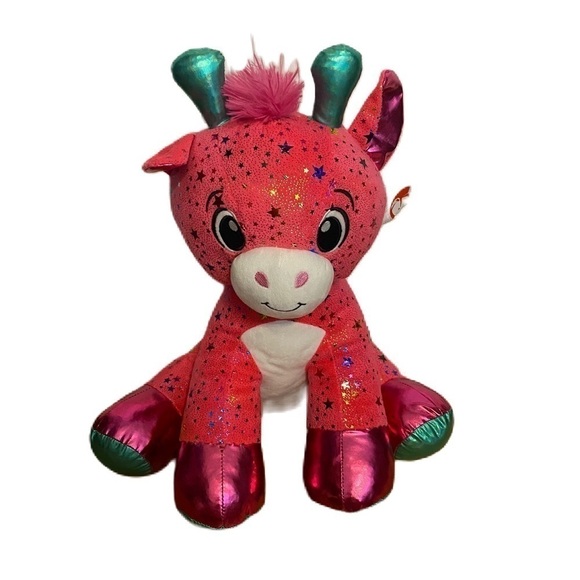Fiesta | Toys | Giraffe Pink Sparkle Plush New Fiesta Stuffed Animal ...